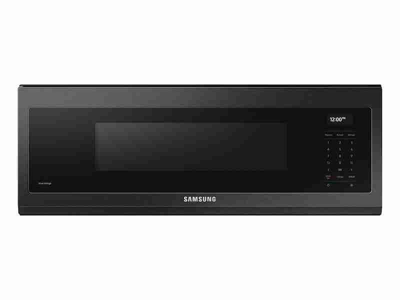 1. 1 cu. ft. Smart SLIM Over-the-Range Microwave with 550 CFM Hood ...
